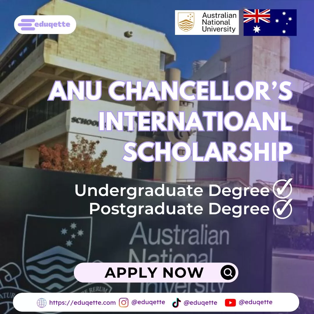 Australian National University (ANU) ANU Chancellor’s International ...