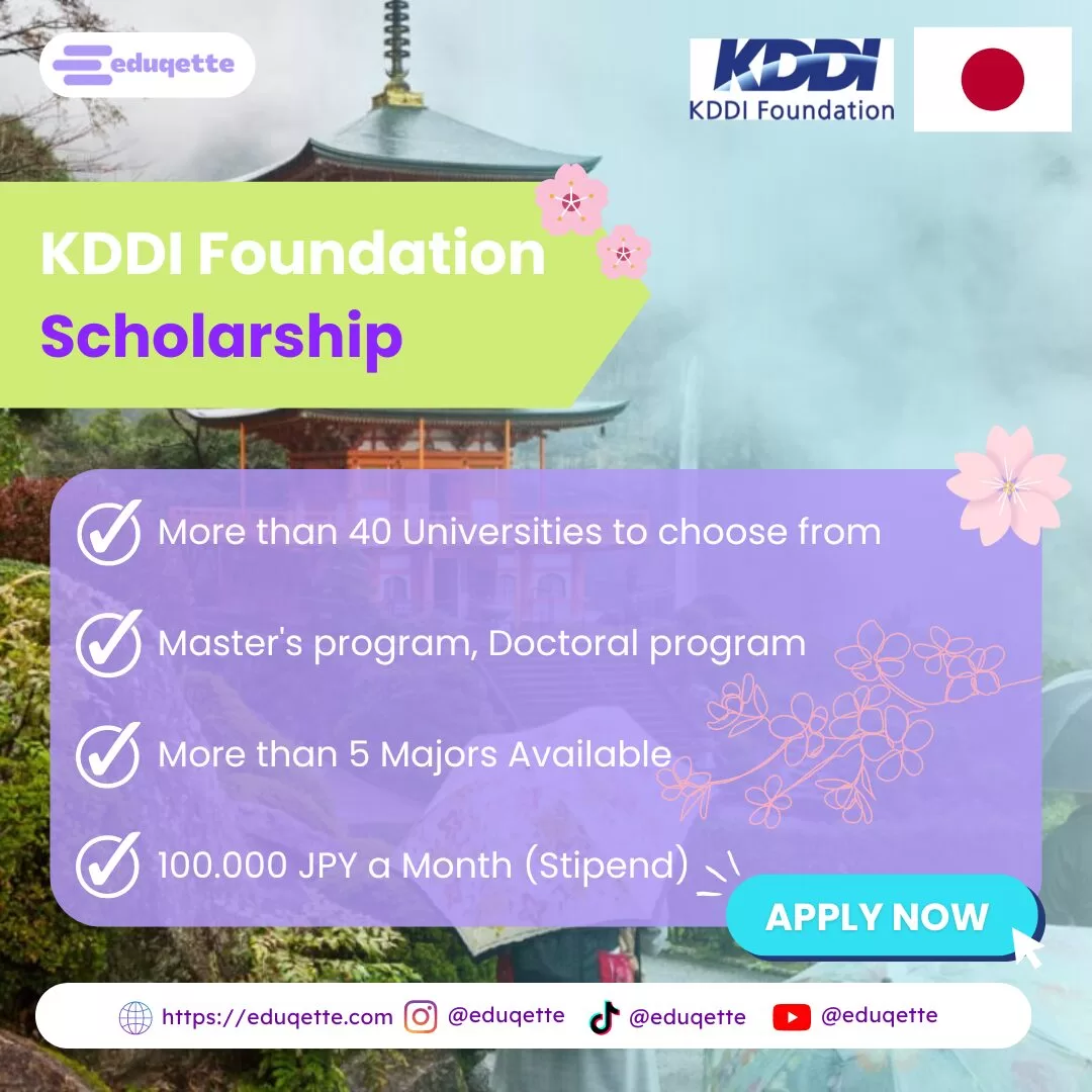 KDDI Foundation Scholarship - Eduqette