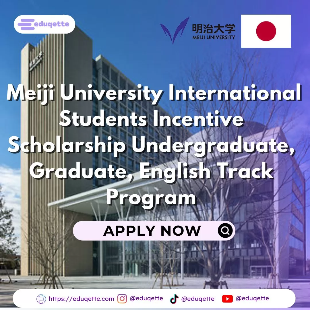 Meiji University International Students Incentive Meiji University ...