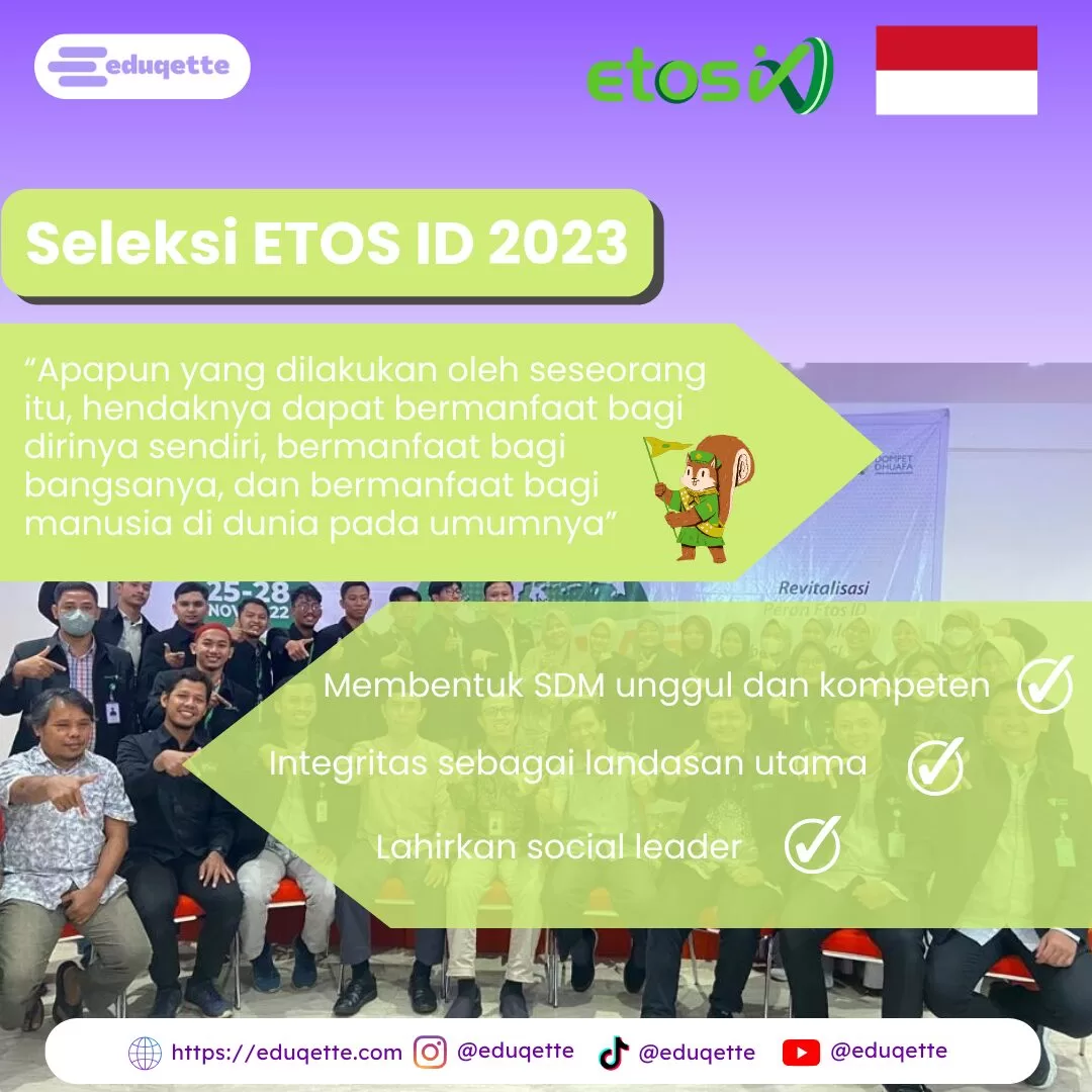 Beasiswa Etos ID - Eduqette