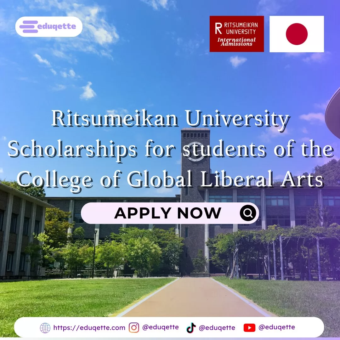 Ritsumeikan University Beasiswa untuk mahasiswa College of Global ...