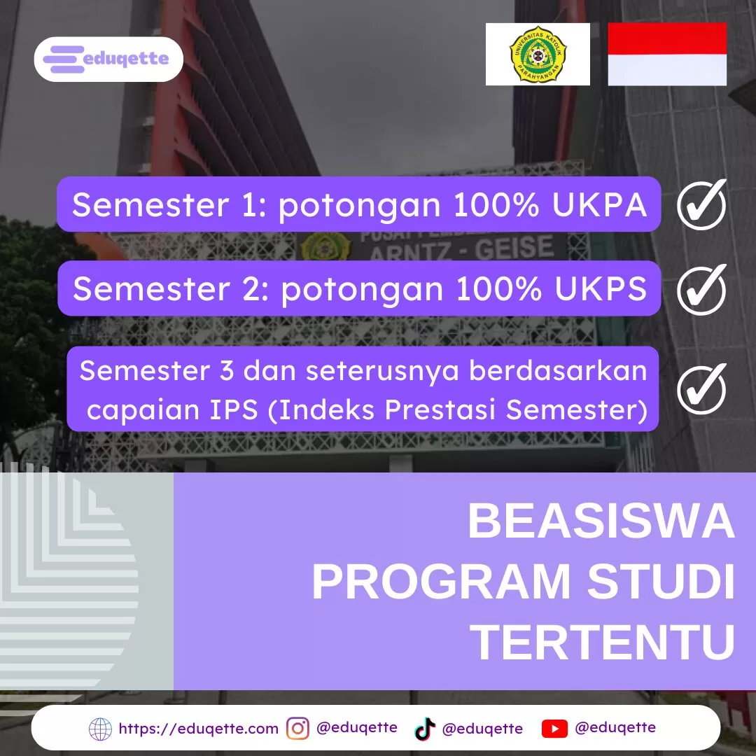 BEASISWA PROGRAM STUDI (PRODI) - Eduqette