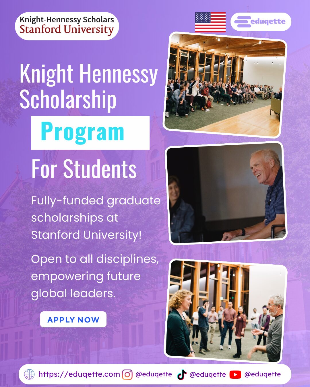 Knight-Hennessy Scholars Program (Stanford University) - Eduqette
