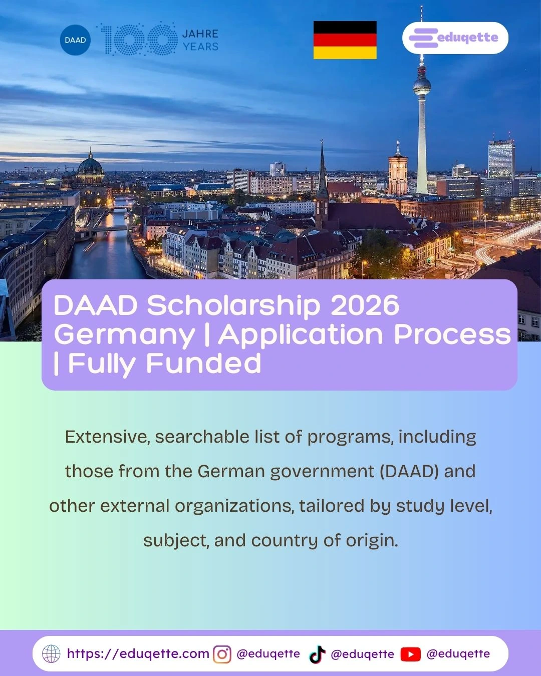 DAAD Scholarship Database – Study & Research Opportunities in Germany ...
